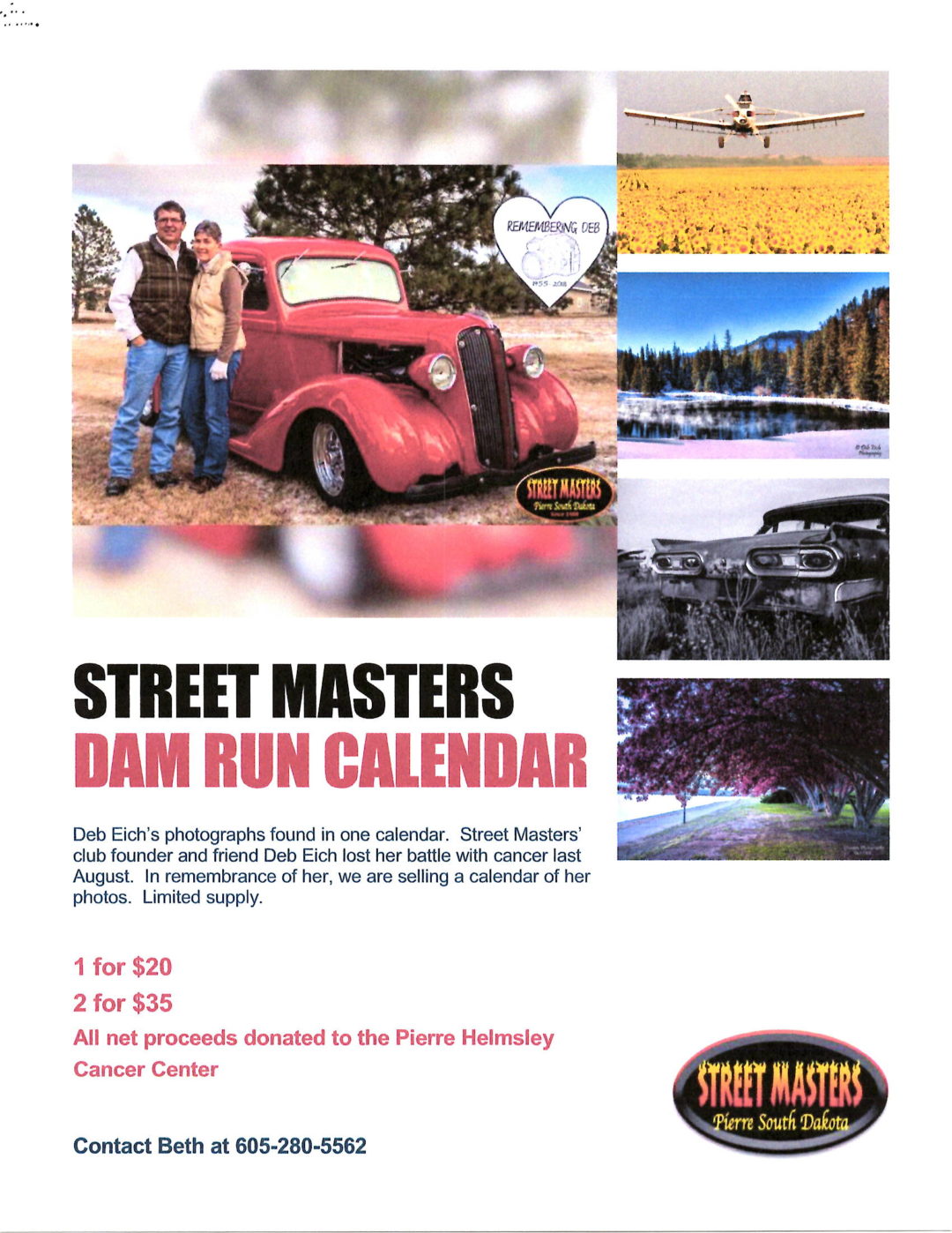 Limited Edition 2020 Calendar ~ Remembering Deb Eich's Photographic ...