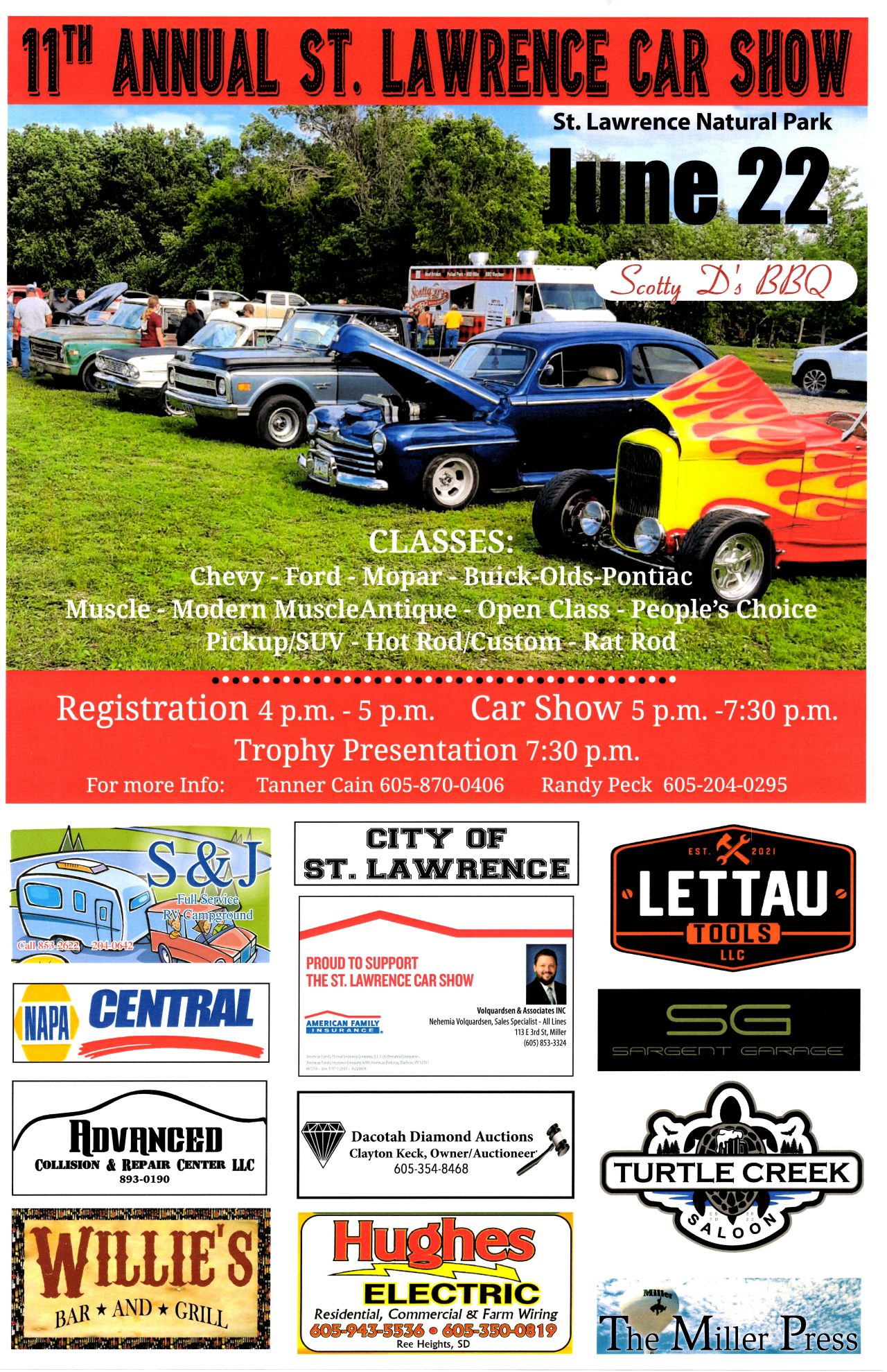 11th Annual St. Lawrence Car Show ~ St Lawrene Natural Park ~ St ...